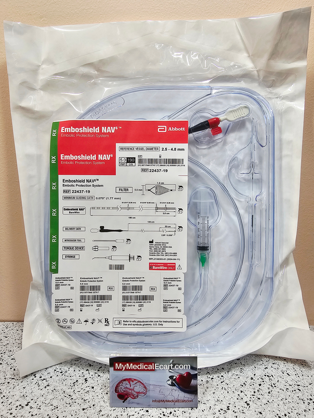 Abbott 22437-19 Emboshield NAV6™ Embolic Protection System, 5.0mm ...