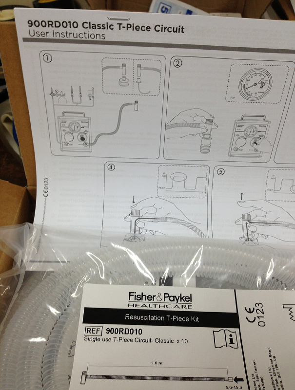 Fisher, Paykel, 900RD010, INFANT, Single, use, Classic, T-piece ...