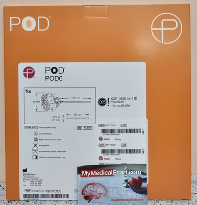 RBYPOD6 Peripheral Embolization Coils POD® Occlusion Device Ruby POD 5 ...