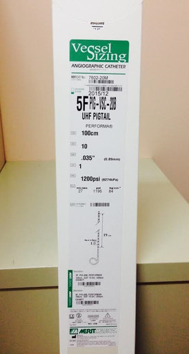 Performa® Vessel-Sizing Angiographic Catheter 5F pigtail 100 cm 20 ...