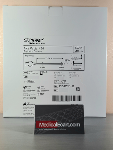 STRYKER, INC-11597-132 AXS, Vecta 74, AXS Aspiration Catheter