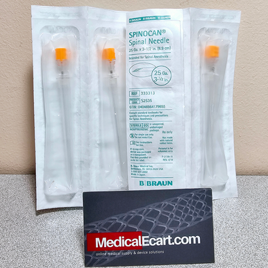 B. Braun 333313 Spinocan® 25 Ga. x 3½ in. (90 mm) Spinal Needle