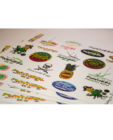 Pinwheel Sticker Sheet - Pinwheel Gear