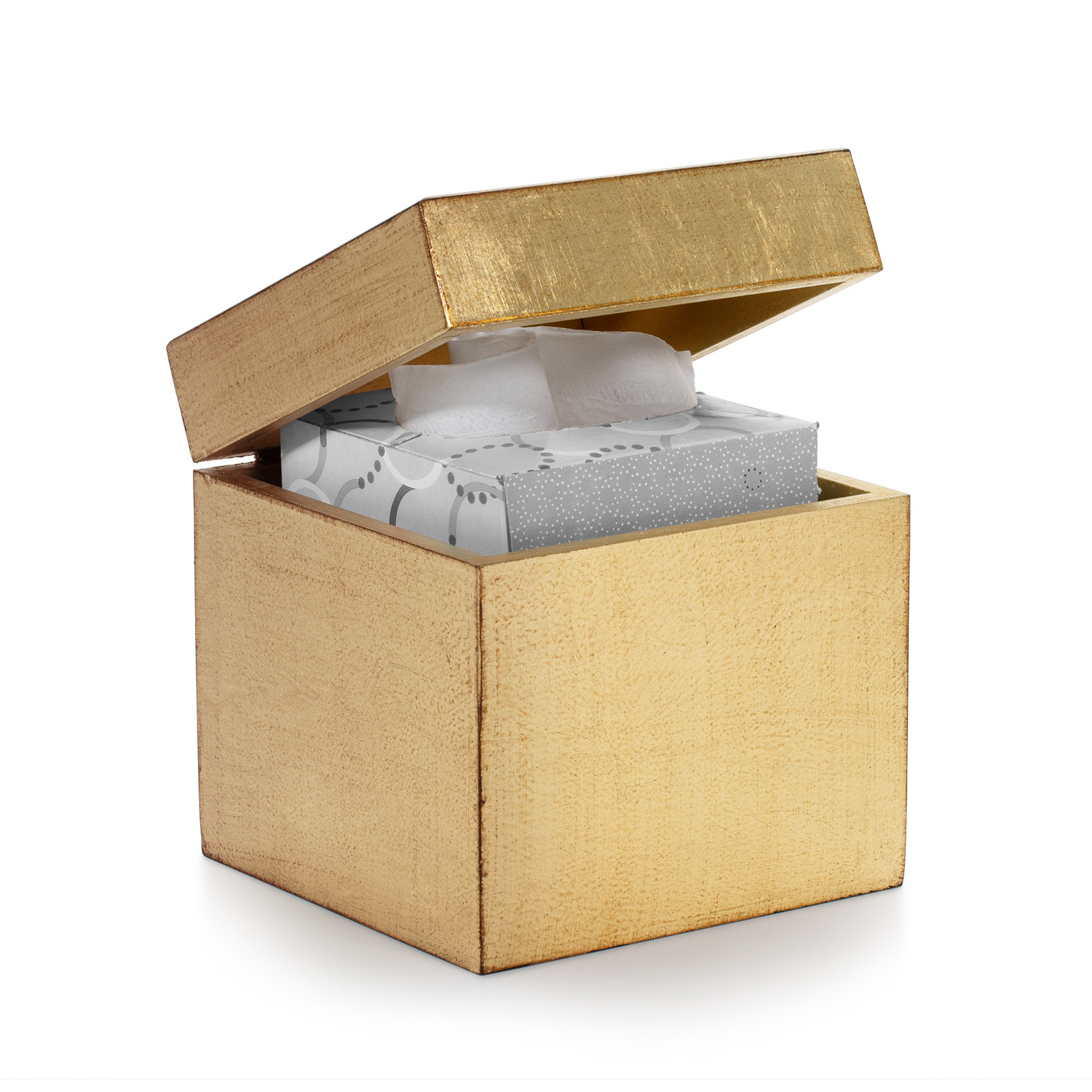 Gold Tissue Box from Italy - Classico Gold Leaf | Labrazel