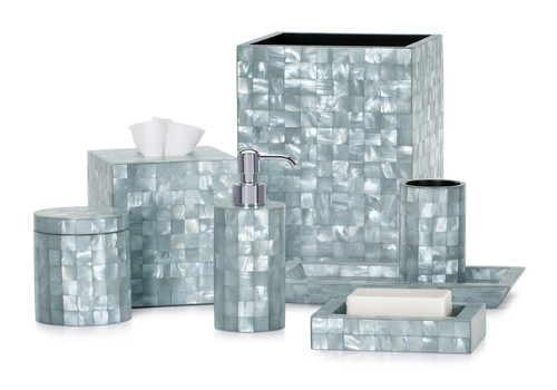 Beautiful Bath Accessories in Natural Shell | Labrazel