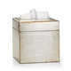 Silver Tissue Box from Italy - Classico Silver Leaf | Labrazel