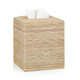 Natural Raffia Tissue Box - Araba Bath Collection | Labrazel
