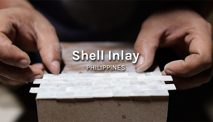 Beautiful Bath Accessories in Natural Shell | Labrazel