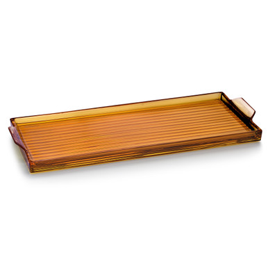 Amber Crystal Vanity Tray - Riga Bath Collection | Labrazel