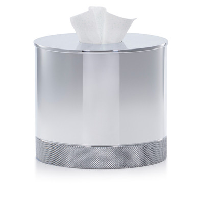 Luxury Chrome Tissue Box for the Modern Bath