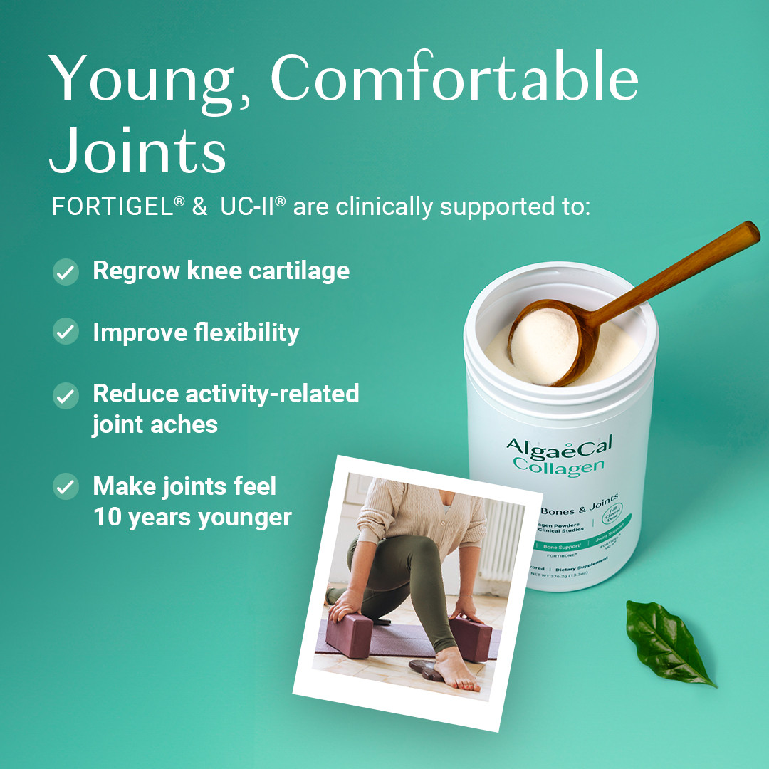 AlgaeCal Collagen with Fortibone, Fortigel, Verisol & UC-II