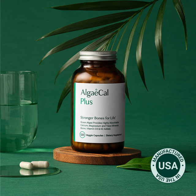 AlgaeCal Plus - Natural Algae Based Calcium Supplements