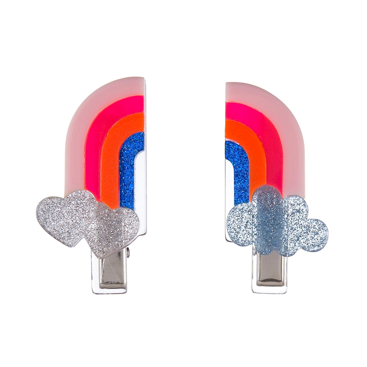 Rainbow Hair Clips