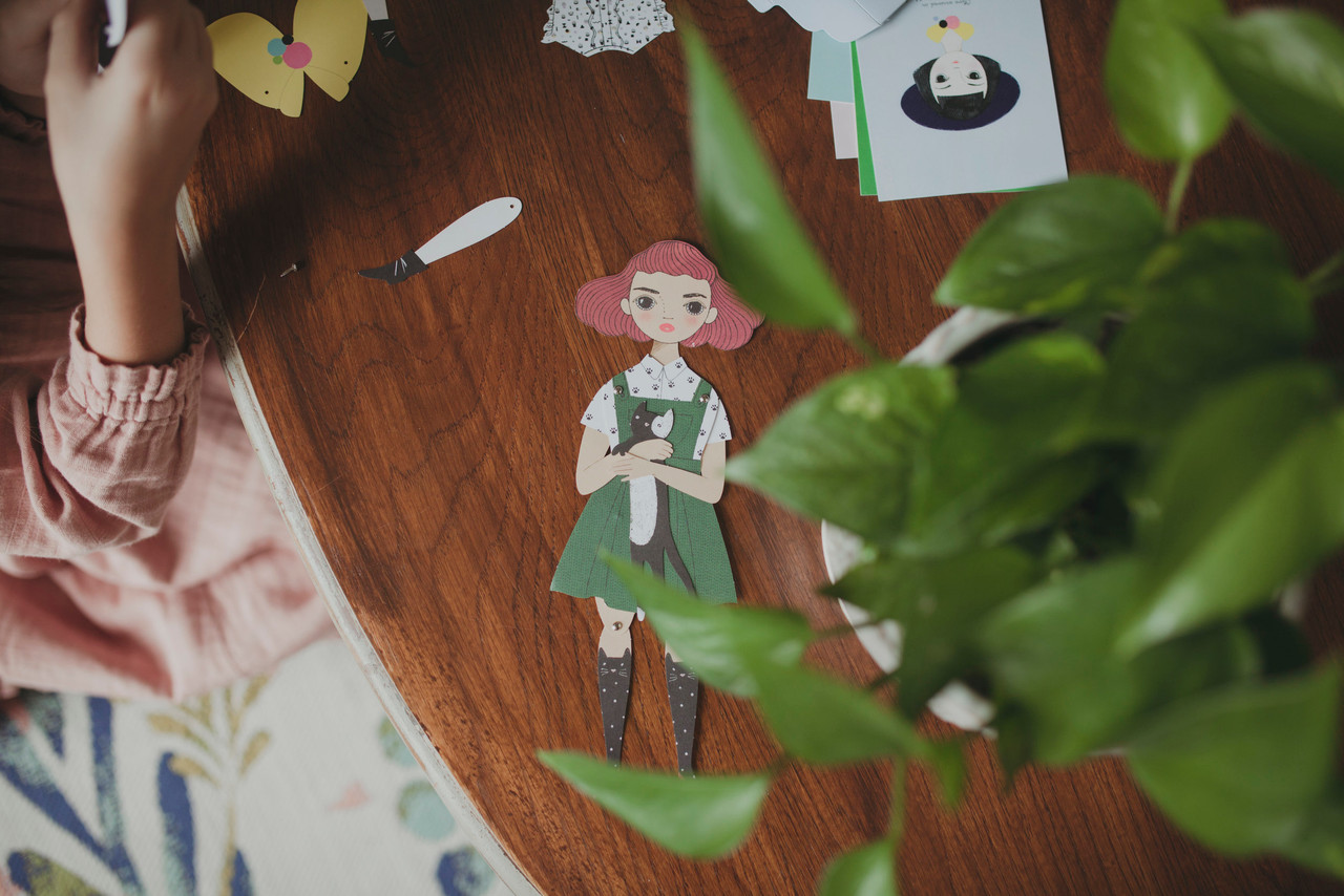 Penelope Paper Doll