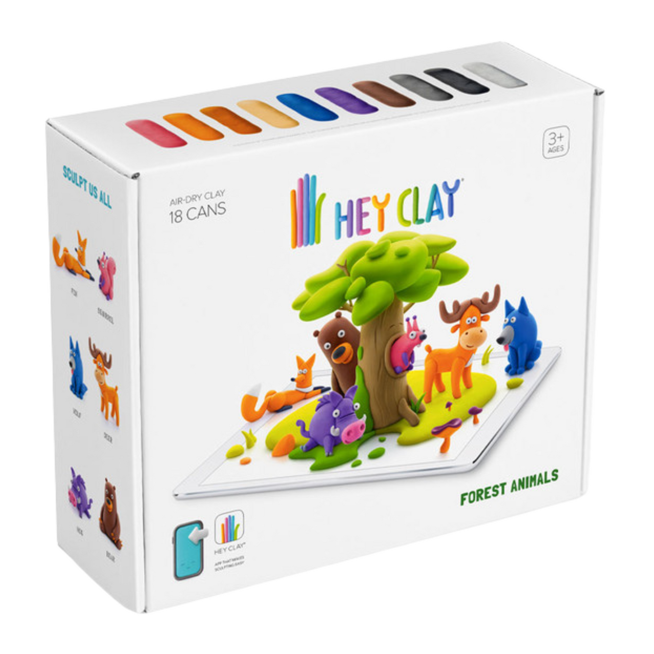 Hey Clay - Forest Animals