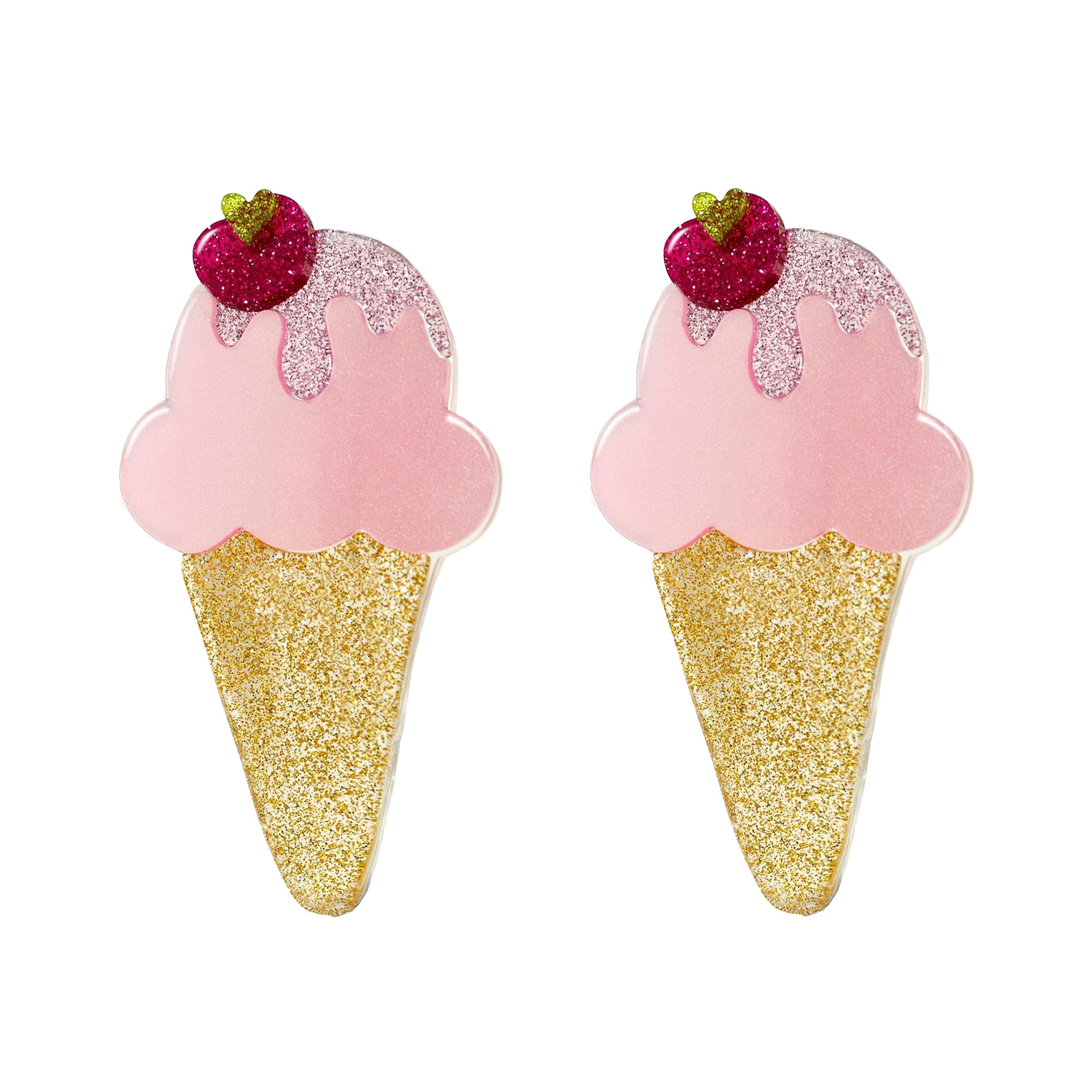 Glitter Ice Cream Cones