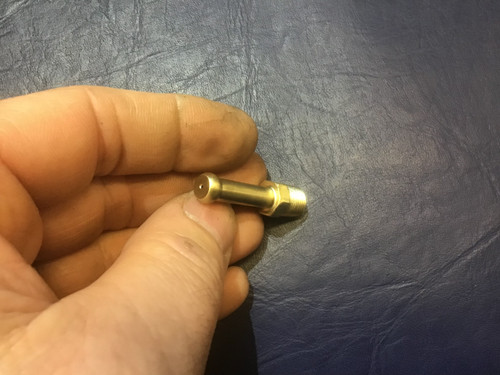 1955 1959 Cadillac Intake Manifold Brass Vacuum Line Fitting Original