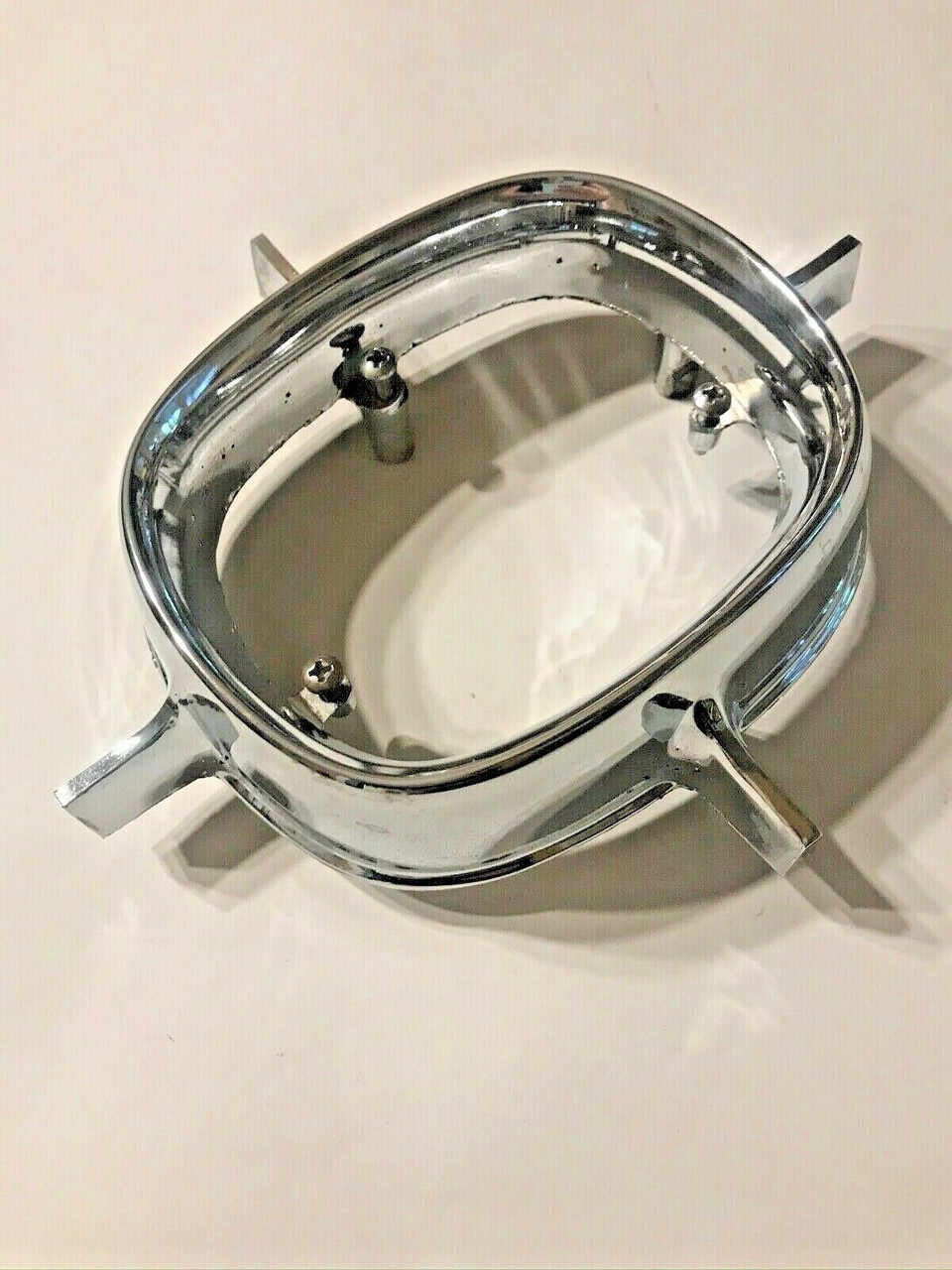 1959 Cadillac Back Up Reverse Light Chrome Bezel Trim Bumper Tail Light ...