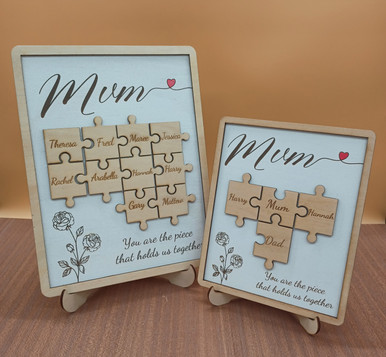 Mother's Day Jigsaw Display