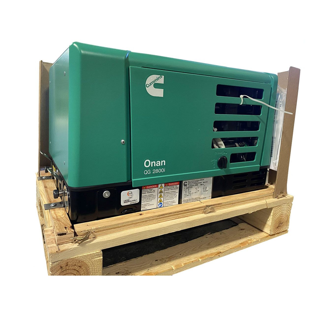 ONAN A063N528 - GENERATOR COMMERCIAL MOBILE QUIET GAS GASOLINE 2800 ...