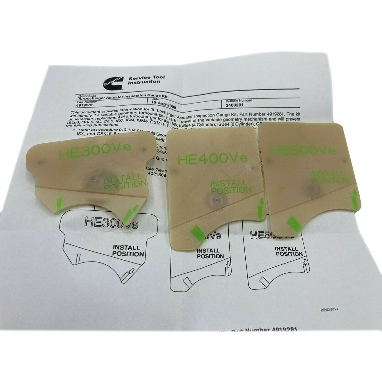 CUMMINS CUMMINS 4919281 INSPECTION GAUGE - Genuine part