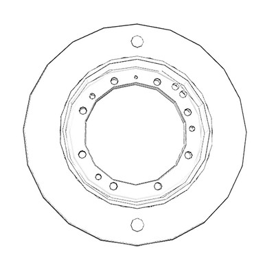 ONAN 3089627 - DAMPER VISCOUS VIBRATION ONAN/CUMMINS - Original OEM ...