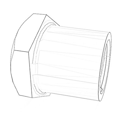 ONAN 3165479 - BUSHING REDUCING PIPE ONAN/CUMMINS - Original OEM part ...