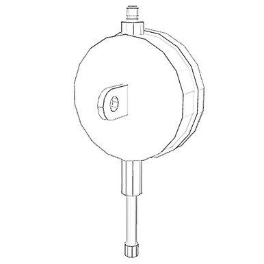 ONAN 3375006 - GAUGE DIAL INDICATOR ONAN/CUMMINS - Original OEM part ...