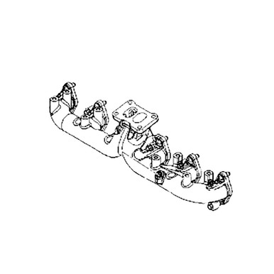 ONAN 5398154 - MANIFOLD EXHAUST ONAN/CUMMINS - Original OEM part ...
