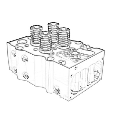 ONAN 5581146 - HEAD CYLINDER ONAN/CUMMINS - Original OEM part | Cummins ...