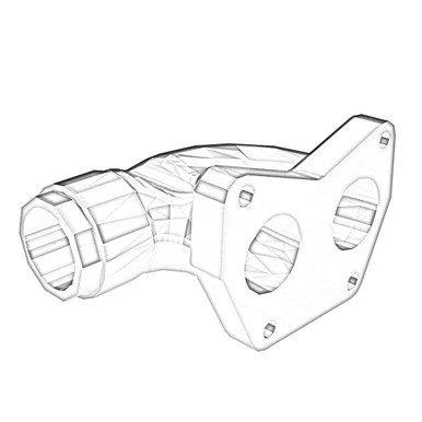 ONAN 5614337 - MANIFOLD EXHAUST ONAN/CUMMINS - Original OEM part ...