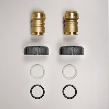 V3007-12LF Clack Connector 3/4" Brass Lead Shark Bite Assembly ...