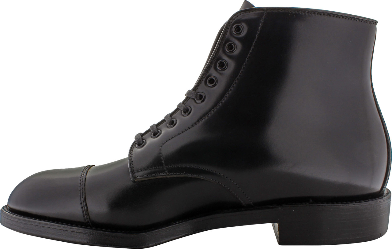 Alden Men's 4065 - Cap Toe Boot - Black Shell Cordovan - The Shoe Mart