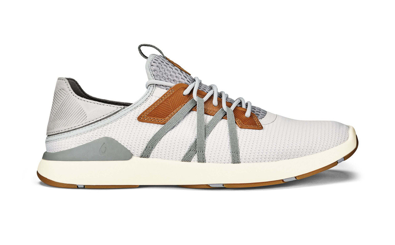 Olukai Men's Mio Li 10440-DW25 Mist Grey-Poi - The Shoe Mart