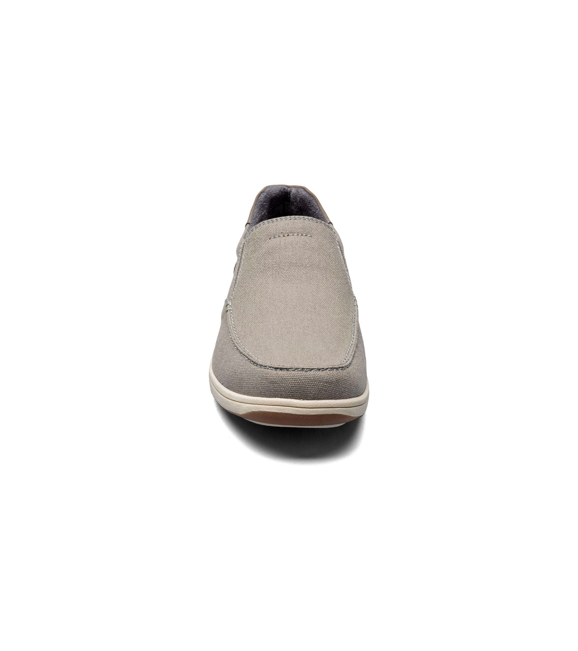 Florsheim Men's Lakeside Canvas Moc 13401-020 Gray - The Shoe Mart