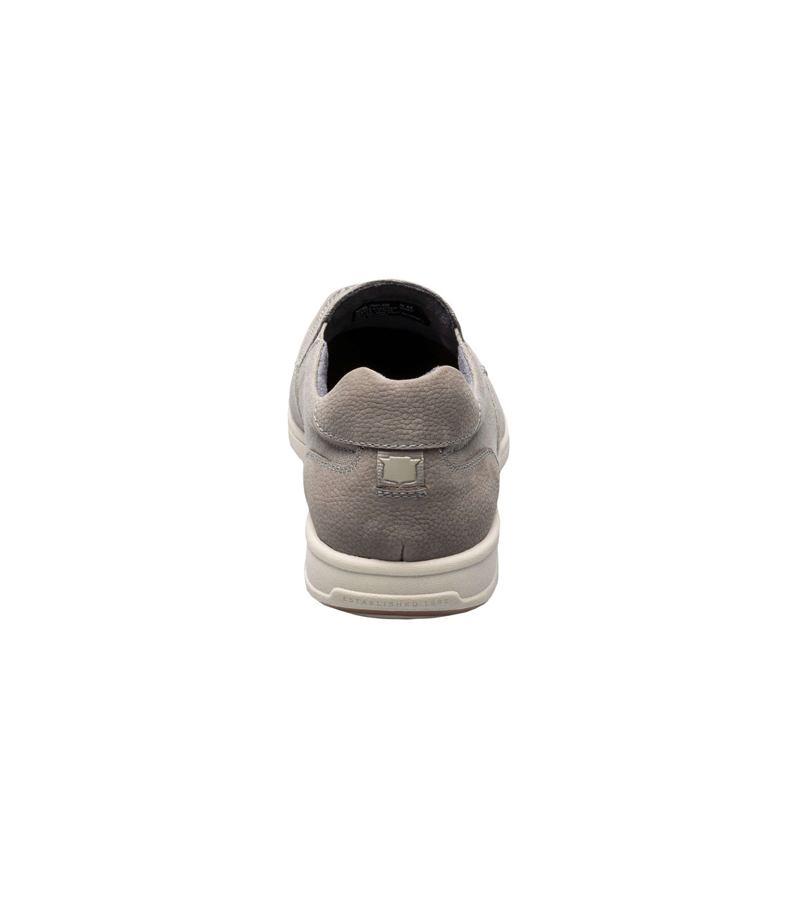 Florsheim Men's Lakeside Canvas Moc 13401-020 Gray - The Shoe Mart