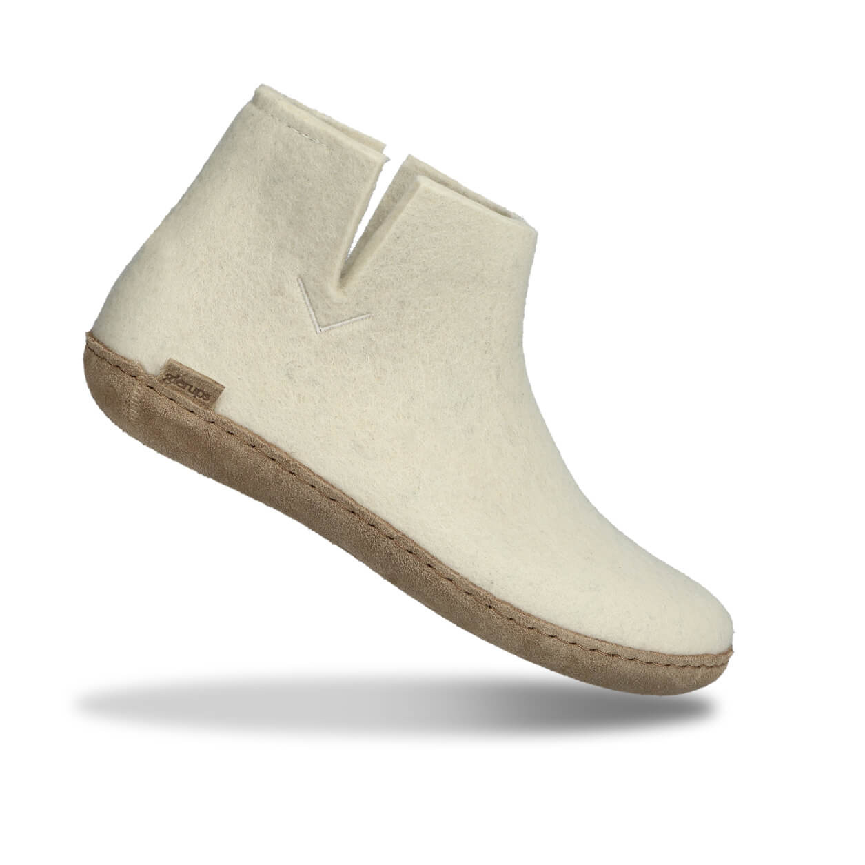 Glerups Unisex Felt Boots G-03 White - The Shoe Mart