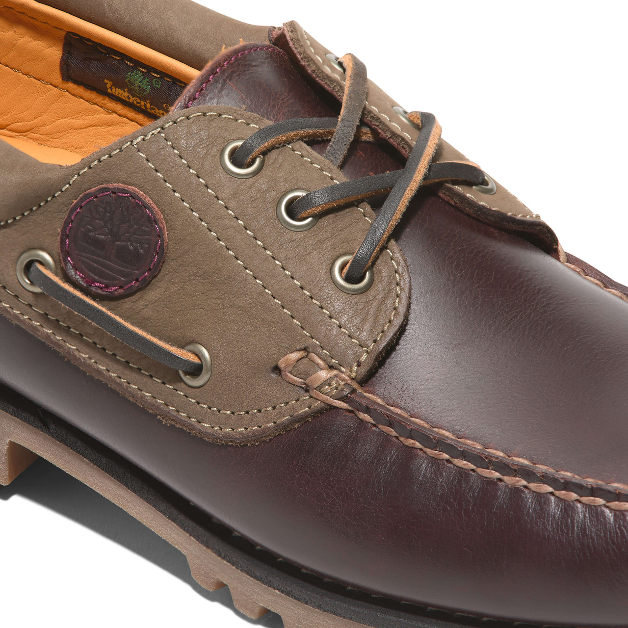 Timberland Men's Authentic Boat Shoe TB0A2PDQEIW Burgundy Full Grain ...