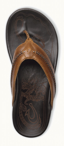 Olukai Men's Mea Ola 10138-3448 Tan-Dk Java - The Shoe Mart