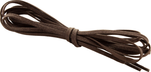 Alden Flat Waxed Boot Laces - 54" Brown - The Shoe Mart