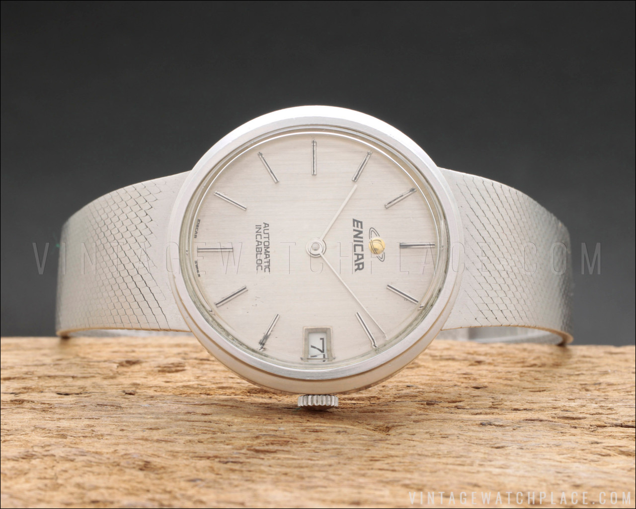 New Old Stock 70's Enicar automatic vintage watch, NOS in perfect ...