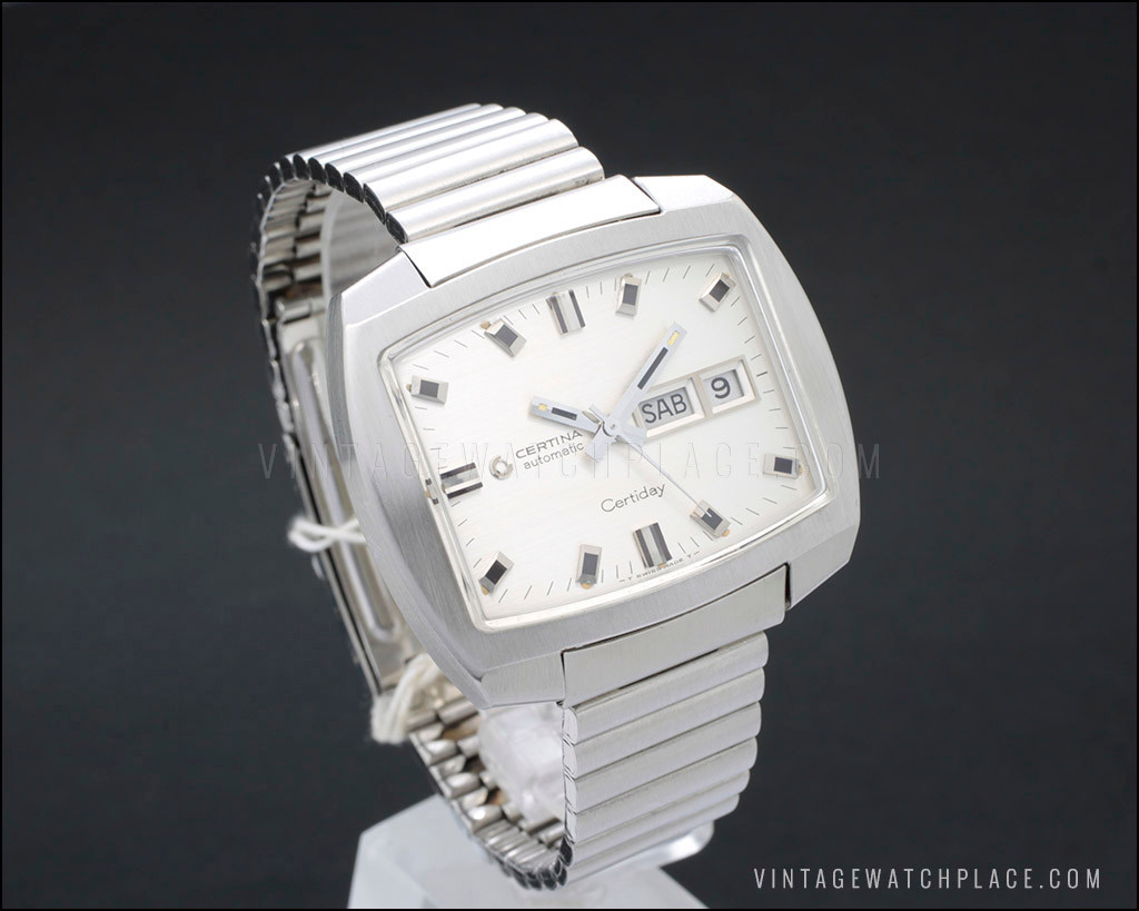 New Old Stock Certina Certiday automatic vintage watch, very strong ...