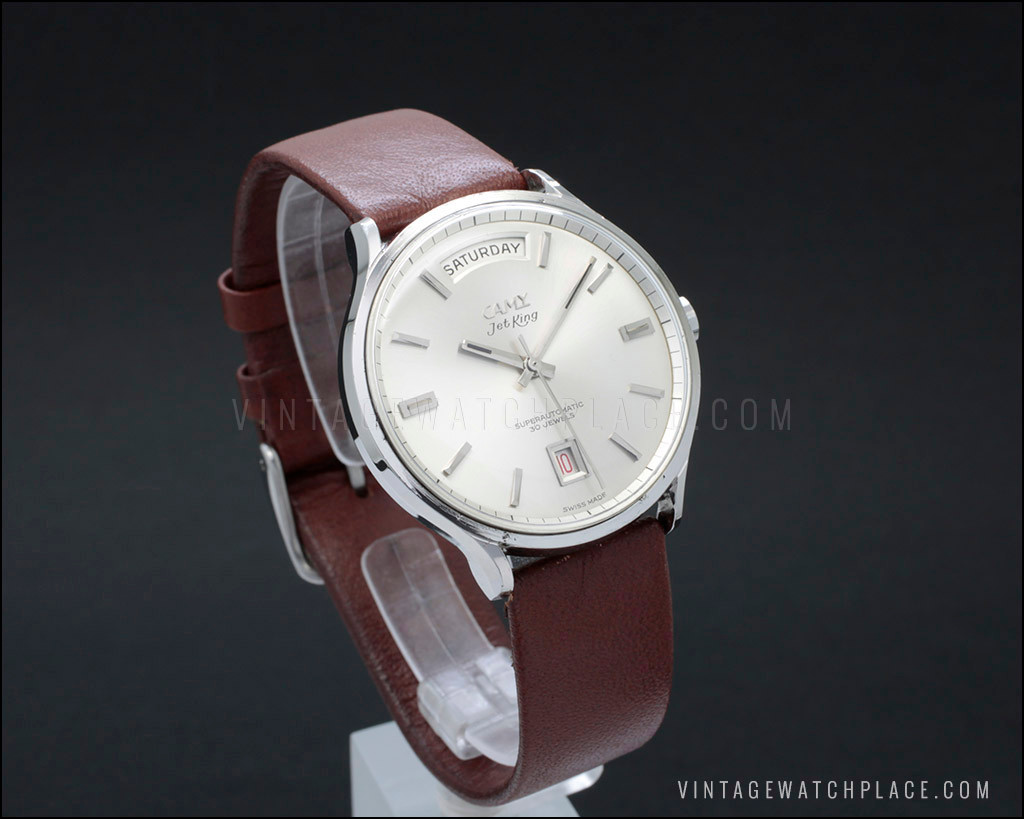 Swiss made Camy Jet King Dress automatic vintage watch, AS 1700/09 ...