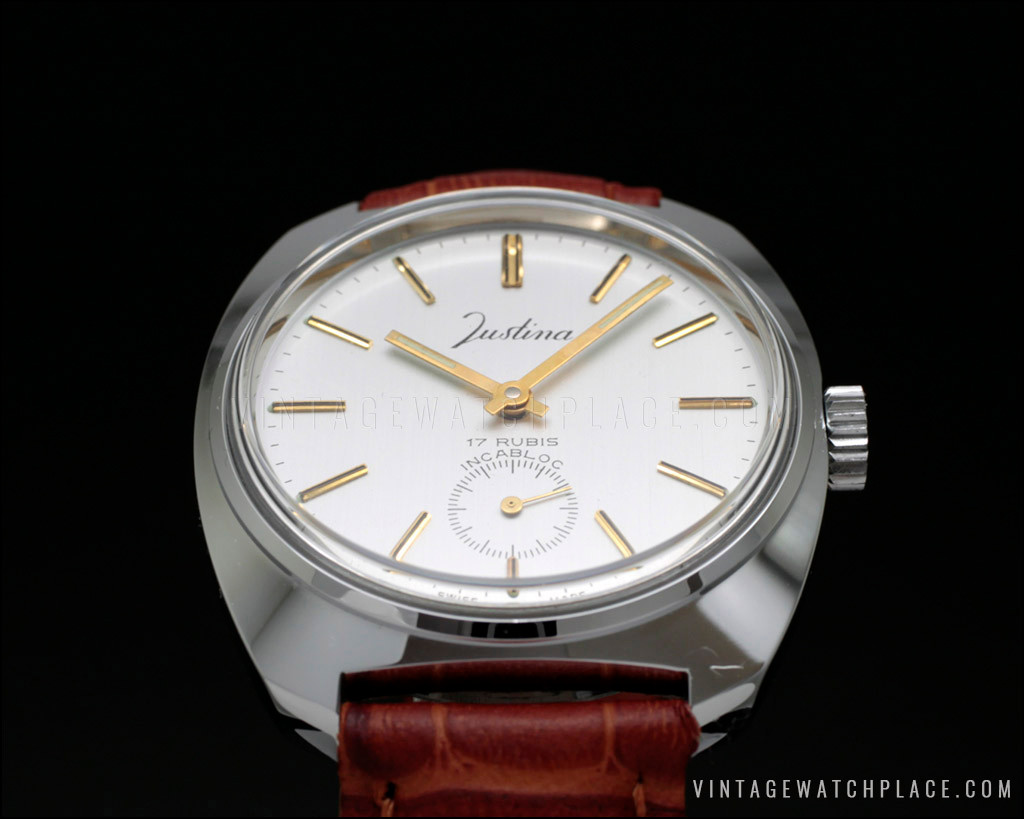 New Old Stock Justina dress mechanical vintage watch, Swiss made ...