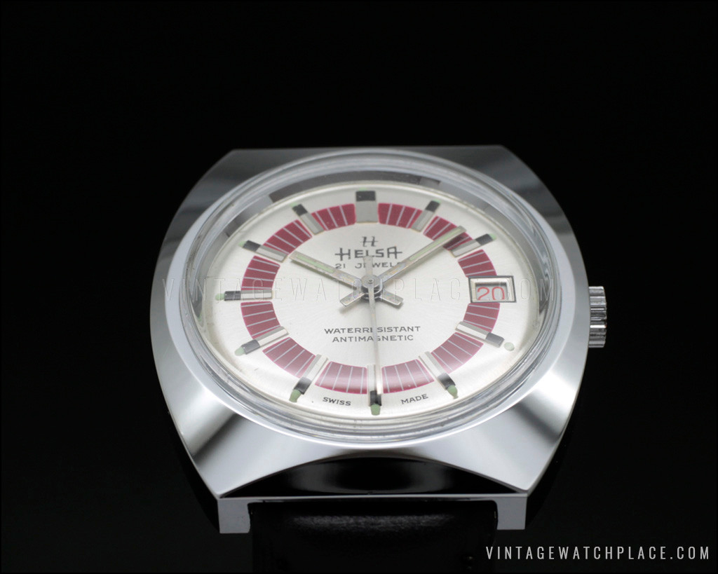 New Old Stock Helsa mechanical vintage watch, Swiss made, casual with a ...