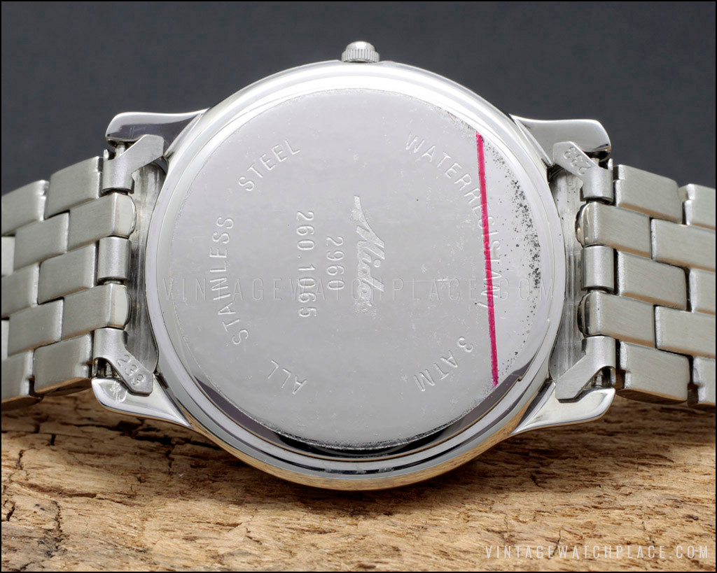 New Old Stock Men's Mido quartz Dress vintage watch, from the 80's, all ...