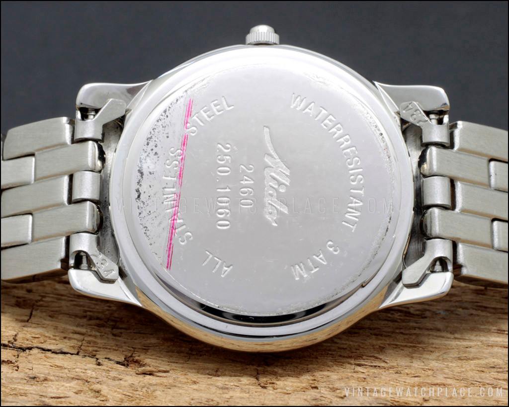 New Old Stock Ladies Mido quartz Dress vintage watch, all stainless ...