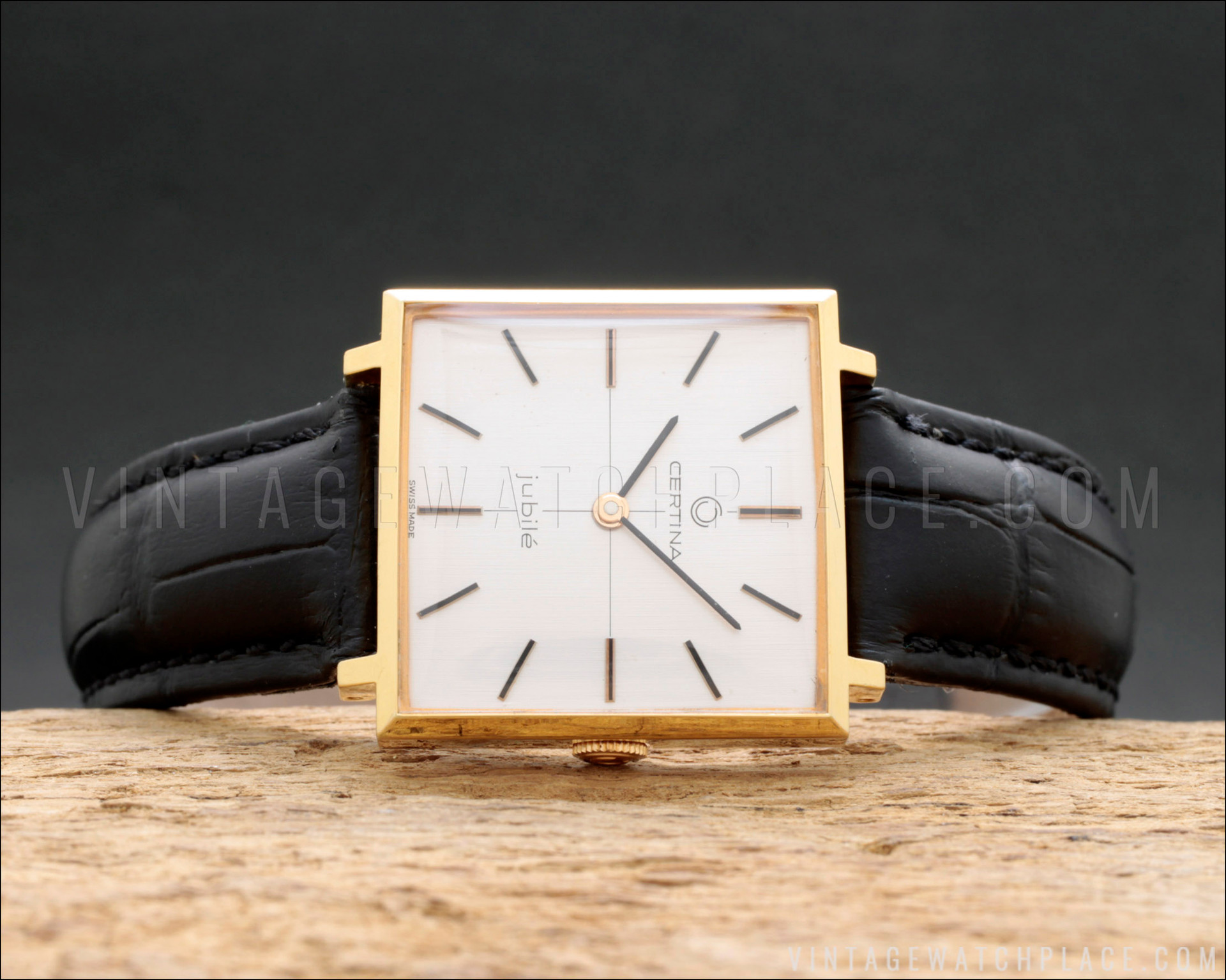 New Old Stock 60's Certina Jubilé square Dress vintage watch, very ...