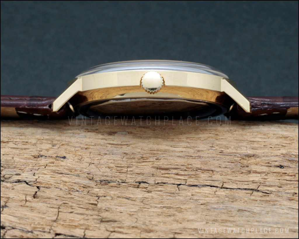Very rare Doxa Dead Seconds mechanical vintage watch, gold plated ...