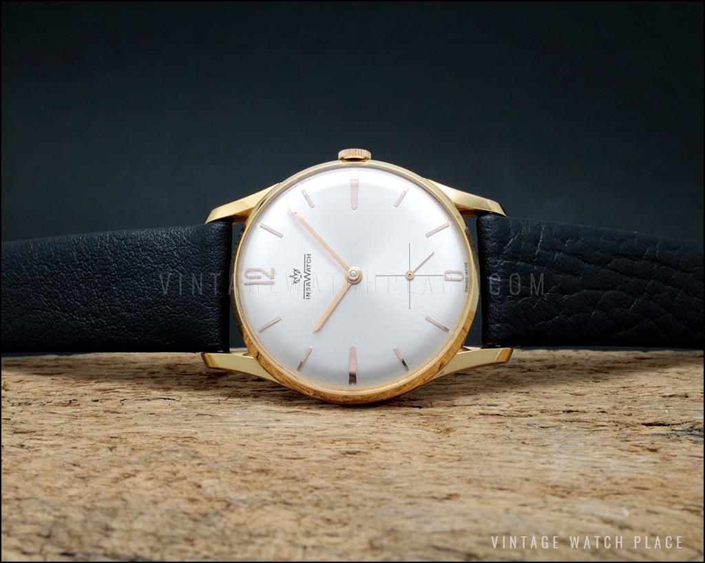 New Old Stock Insawatch mechanical vintage watch, Unitas 6310 army ...